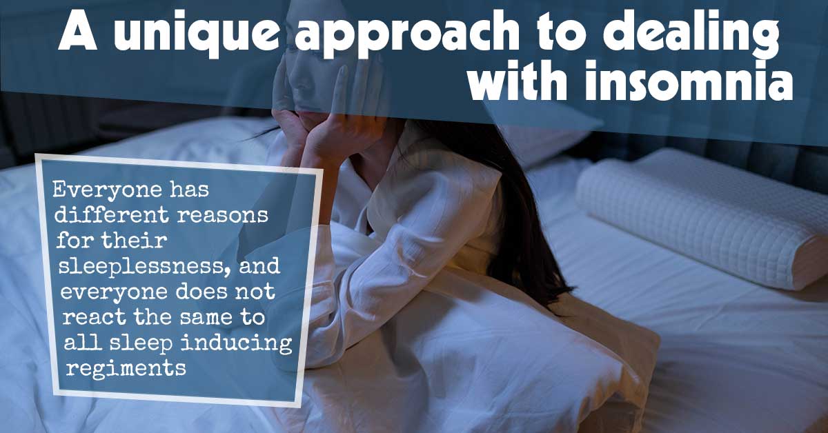 A Unique Approach to Dealing with Insomnia